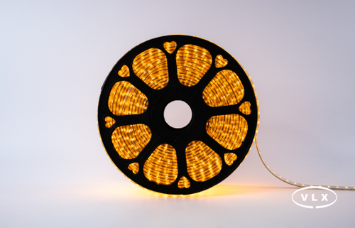 220V 5050 IP67 60LED AMARELO 100M | vlxledexcellence