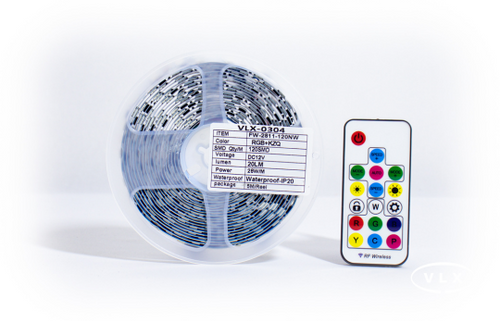 12V 2811 IP20 120LED RGB 5M | vlxledexcellence