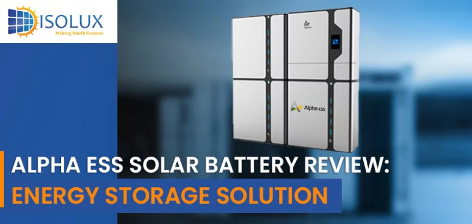 Alpha ESS Solar Battery Review 2024: Price and Specs