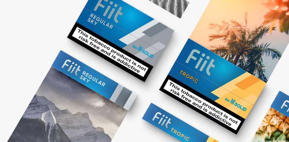 New stick flavors for IQOS and lil SOLID: Fiit Regular Sky and Tropic