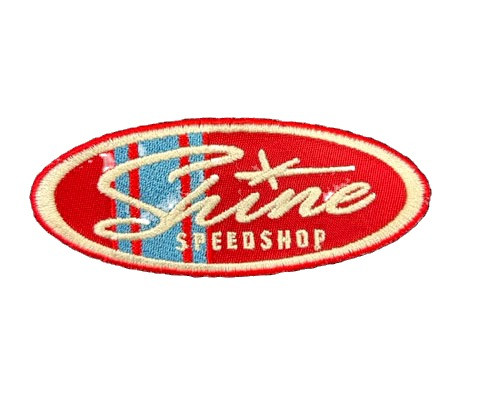 Racing Stripe Patch - Blue | Shine Speedshop