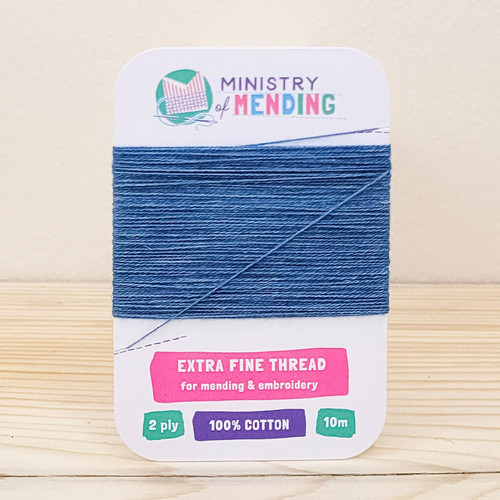 Naturally-Dyed Fine Cotton Mending Thread - Single Colour | Ministry of ...