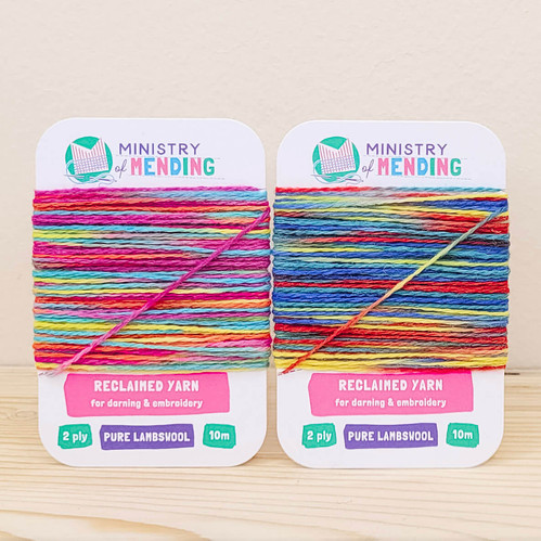 Variegated Merino Darning Yarn (2 Ply) - Sweetie Disco Set | Ministry ...