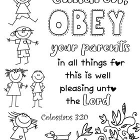 obey coloring page