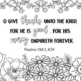 psalm 136 coloring pages