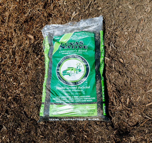 Texas Native Contractor's Blend Hardwood Mulch 2 C.F. | texasnative
