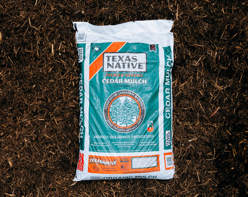 Texas Native Cedar Mulch 2 C.F. | texasnative