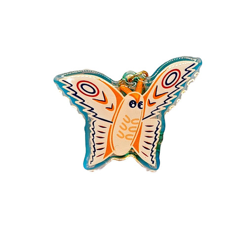 Mothra Cryptid Keychain | design