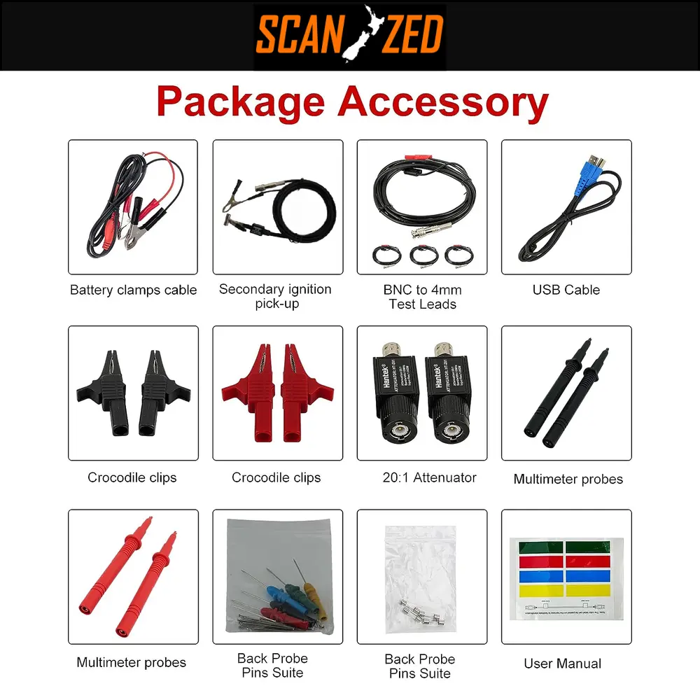 Launch X-431 O2-2 Scopebox 4 Channel Oscilloscope | scaNZed| Auckland NZ