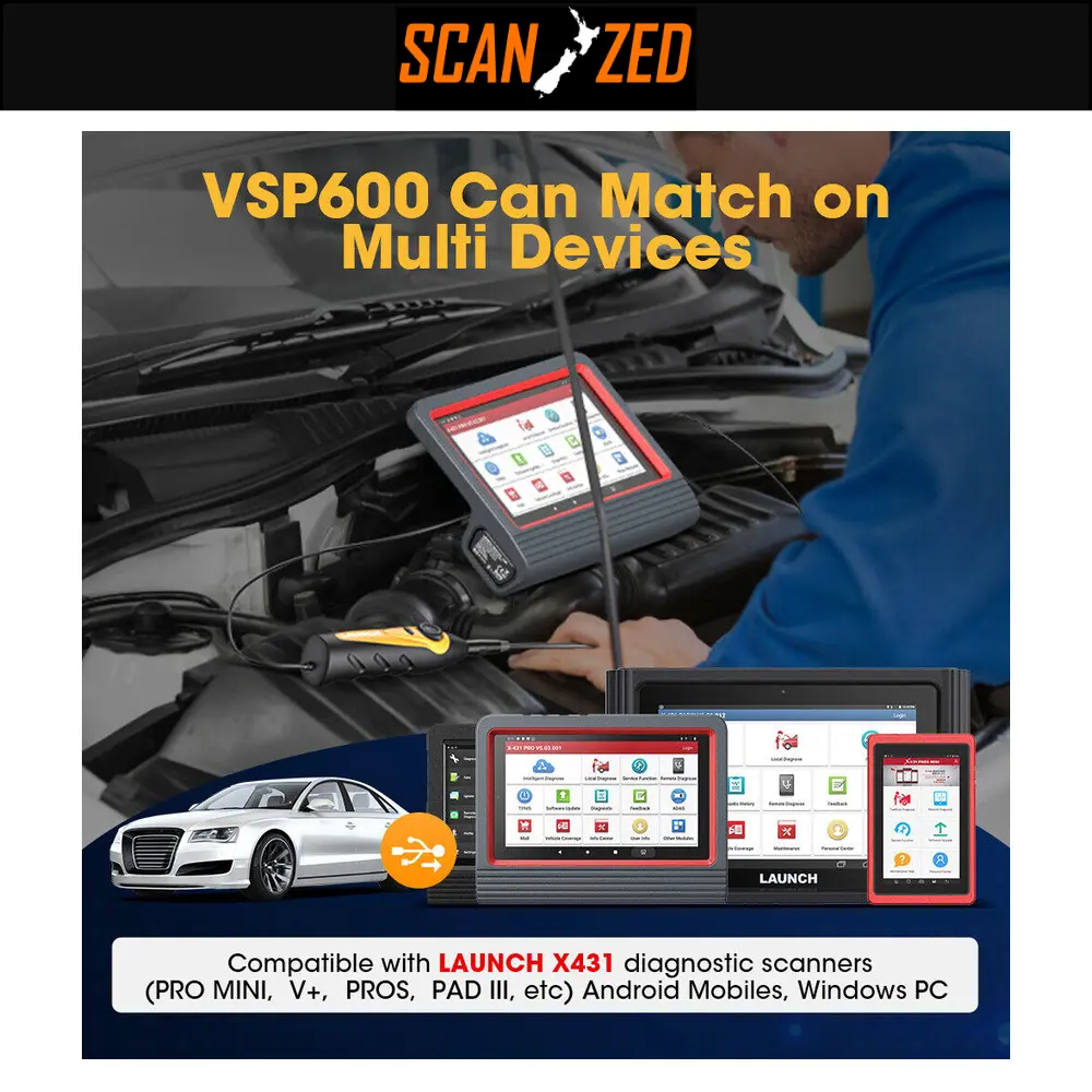 Launch VSP-600 USB Endoscope | scaNZed| Auckland NZ