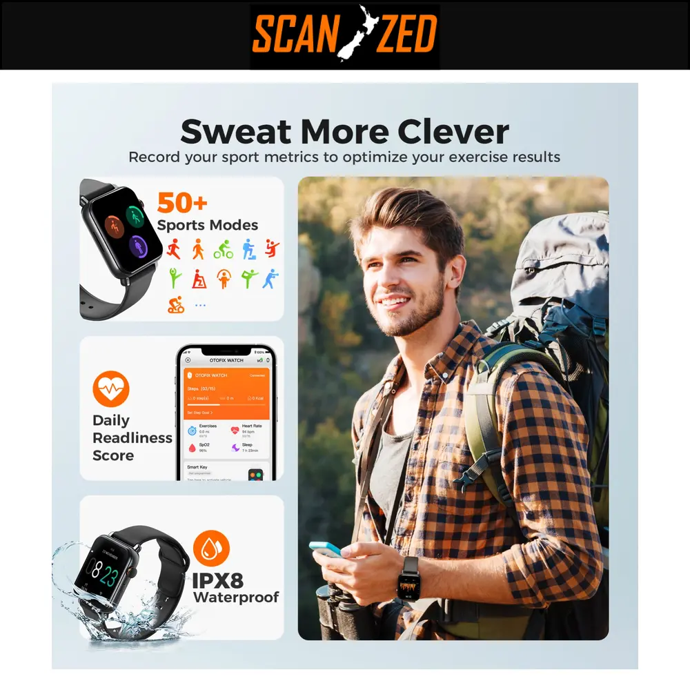 OTOFIX Smart Watch | scaNZed| Auckland NZ