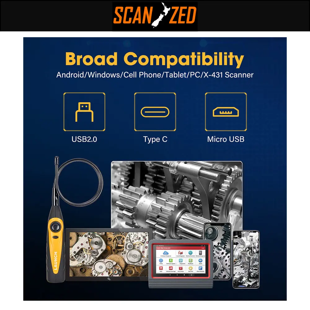 Launch VSP-600 USB Endoscope | scaNZed| Auckland NZ