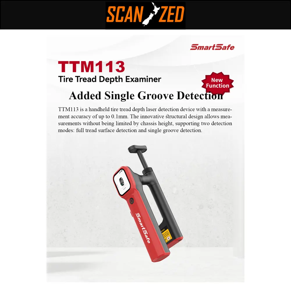 SmartSafe TTM113 Tire Tread Depth Examiner | scaNZed| Auckland NZ
