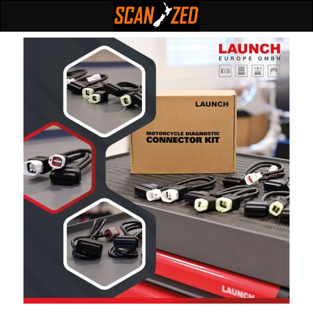 Launch Motorcycle Connectors + Activation | scaNZed| Auckland NZ