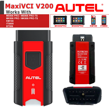 Autel MaxiVCI VCI 200 Used With Tablets MS906PRO | scaNZed| Auckland NZ