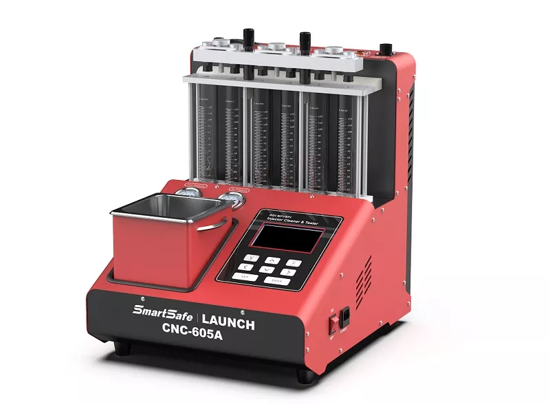 SmartSafe Launch CNC-605A Automotive Injector Cleaner & Tester ...