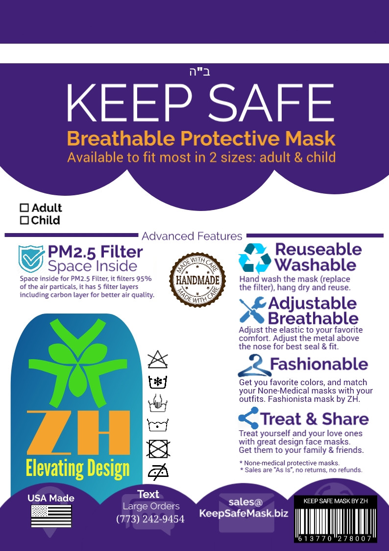 ABOUT | Keep Safe Face Mask - fashionable, breathable, washable PM2.5 ...