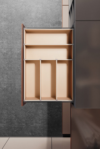 Perfil Divisor de Gavetas PVC | Metalnox