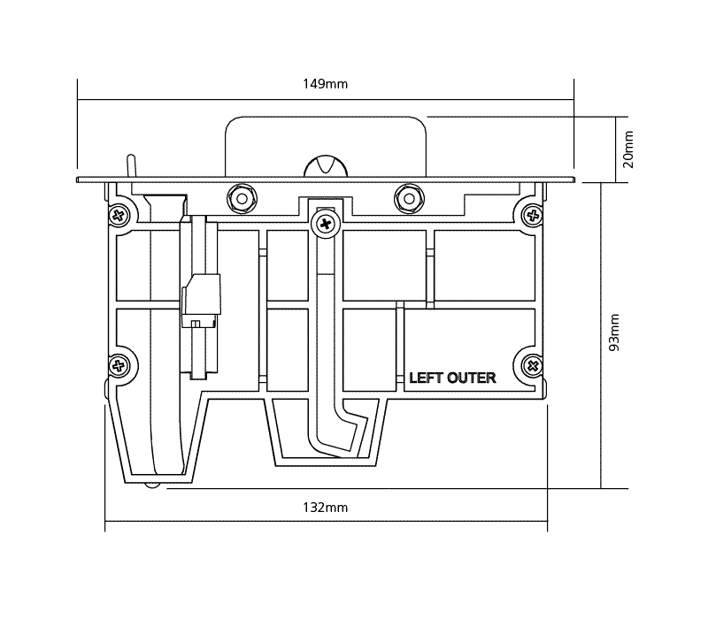 CMD Horizon in desk power module | 96AV64491