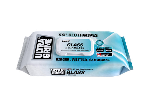 Ultra Grime Glass & Stainless Wipes | AB Paint Supplies
