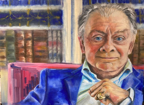 david jason portrait | david mcclements art