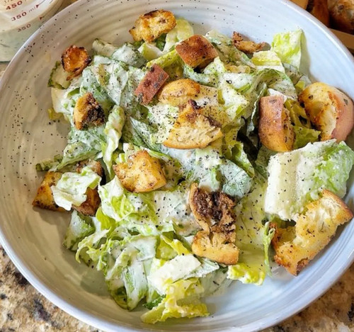 Caesar Salad with Garlic Croutons | Jennie’s Kitchen