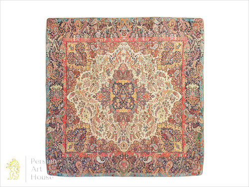 Hashemi Termeh Cloth With Sepah Salar Design | persianarthouse