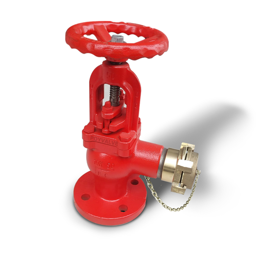 JIS Tip Pik Döküm Yangın Vanası (Gönye Tip) | Poy Valve