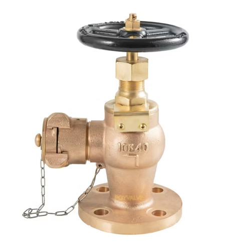 JIS Tip Bronz Yangın Vanası (Gönye Tip) | Poy Valve JIS Type Bronze ...