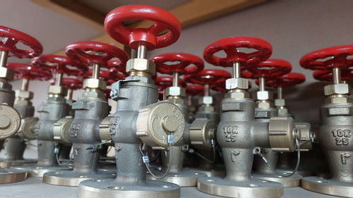 JIS Tip Yangın Vanası (Bronz, Gönye Tip) | VALVESAN VANA