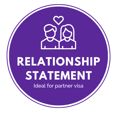 Relationship Statement (for Partner Visa) | Entrelingo