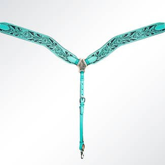 Turquoise Breast Collar | Rustic Home & Tack