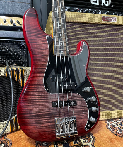 SOLD - Fender American Ultra Precision Bass Limited-Edition Umbra Burst ...