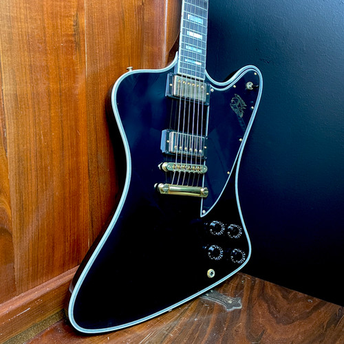 SOLD - 2020 Gibson Custom Shop Firebird Custom - Ebony | thatrhythmman