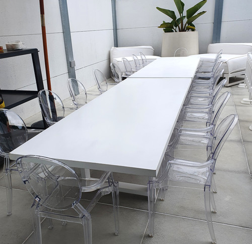 Premium White Tables | The Little Party Co