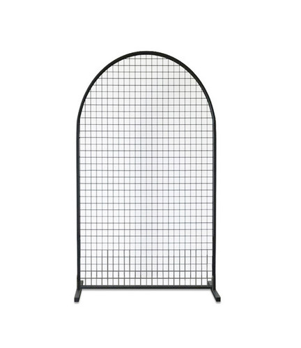 Arch Mesh Frame - Black | The Little Party Co