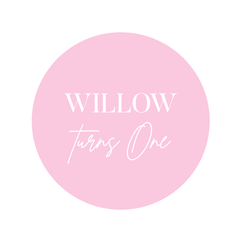 Personalised Pink Sign 600mm | The Little Party Co