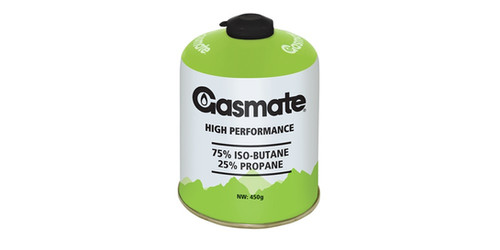 450gm Gasmate ISO-Butane Canister | Outdoors Unlimited