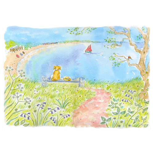 Studland Bay Print | Janine Drayson