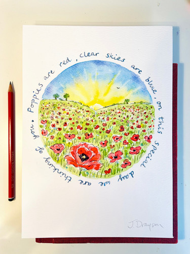 ‘Thinking of You’ Print | Janine Drayson