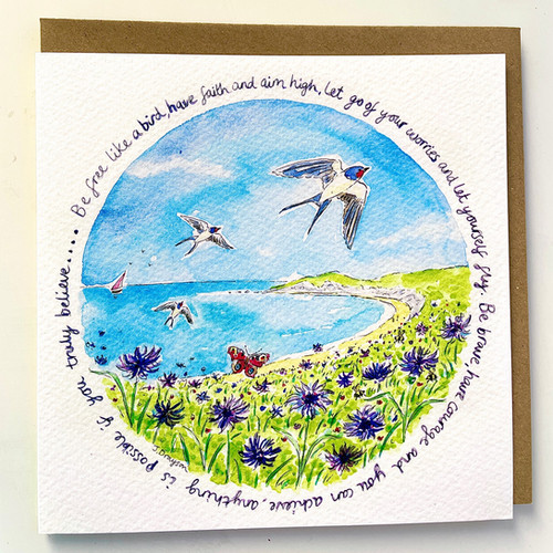 Be Free Card | Janine Drayson