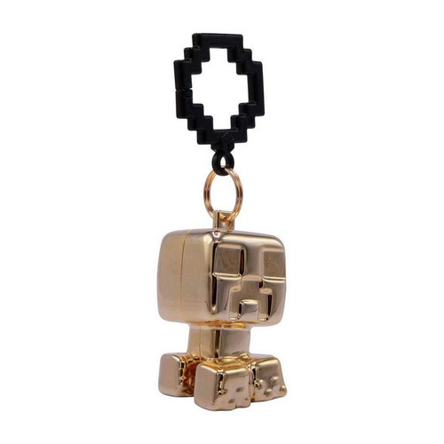 24K Gold Creeper Just Toys Minecraft Backpack Hangers | Big Potato NZ