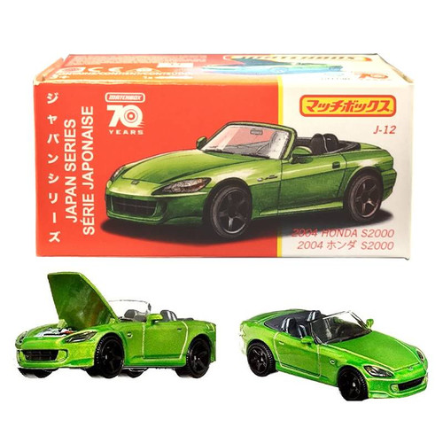 Honda S2000 Green Matchbox 70 Years Special Edition | Big Potato NZ