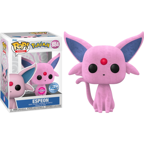 Espeon Flocked 884 Pokemon - Funko Pop! Vinyl Figure | Big Potato NZ