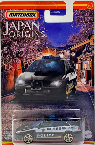 Subaru Impreza Police Matchbox Japan Origins | Big Potato NZ