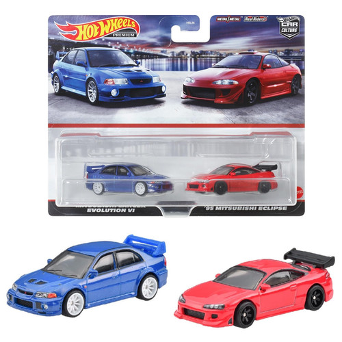 Mitsubishi Lancer Evolution VI / '95 Mitsubishi Eclipse 2 Pack Hot ...