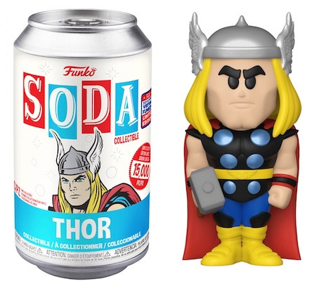 Thor Vinyl Soda Marvel 8,000 Funko Soda Figure | Big Potato NZ