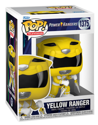 Yellow Ranger 1375 Power Rangers Television - Funko Pop! Vinyl Figure ...