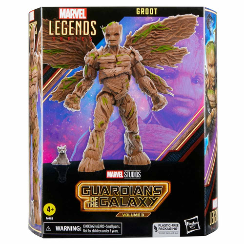 Groot Deluxe Action Figure Marvel Legends Series Guardians of the ...