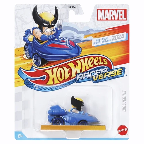 Wolverine Marvel Racer Verse Hot Wheels Mattel - Card Damage | Big ...
